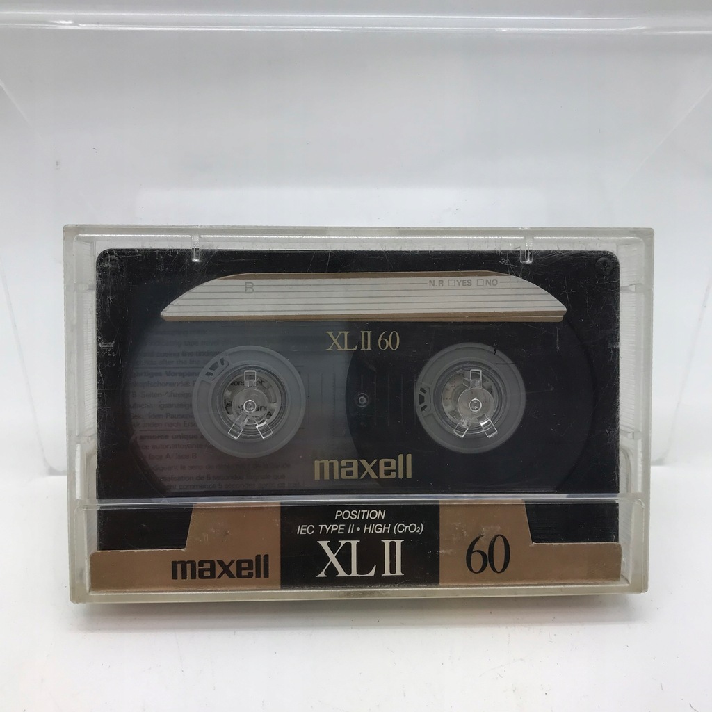 Kaseta - Kaseta magnetofonowa MAXELL XL II 60 - 12151399155 - oficjalne archiwum Allegro