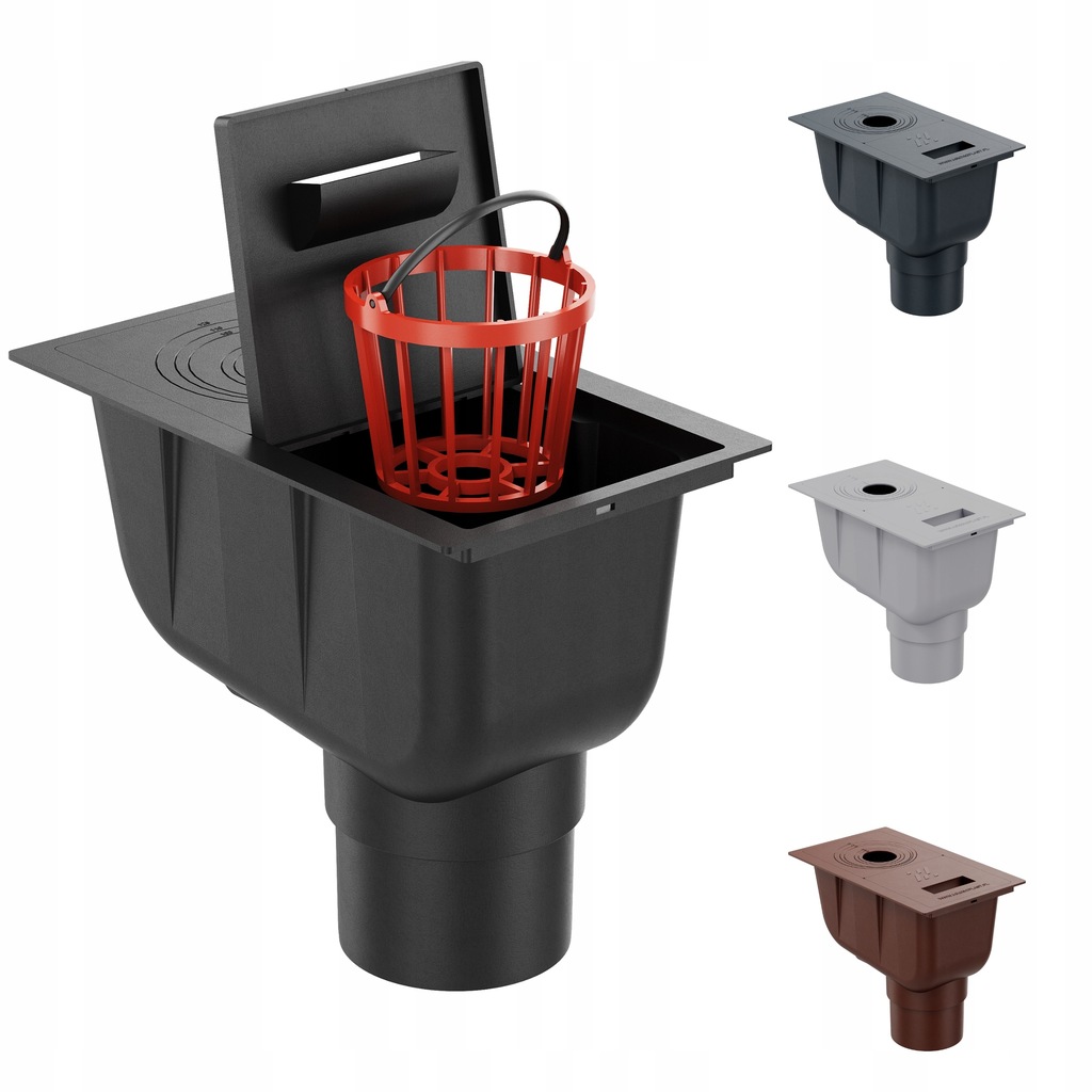 OSADNIK RYNNOWY studzienka rewizja Czyszczak rynny - 13437310786 ...