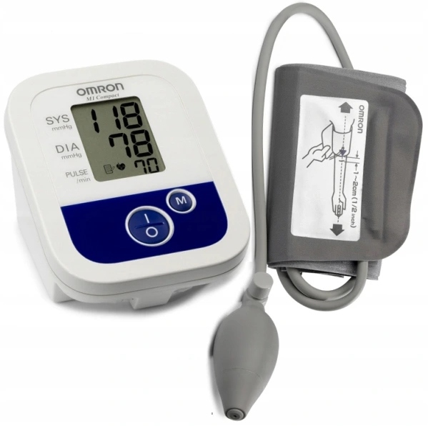 OMRON M1 COMPACT CIŚNIENIOMIERZ PÓŁAUTOMATYCZNY - 9989803479 ...