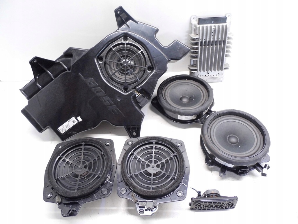 ZESTAW GLOSNIKI WZMACNIACZ BOSE AUDI A3 8P 3D KPL - 8301895689 - oficjalne archiwum Allegro