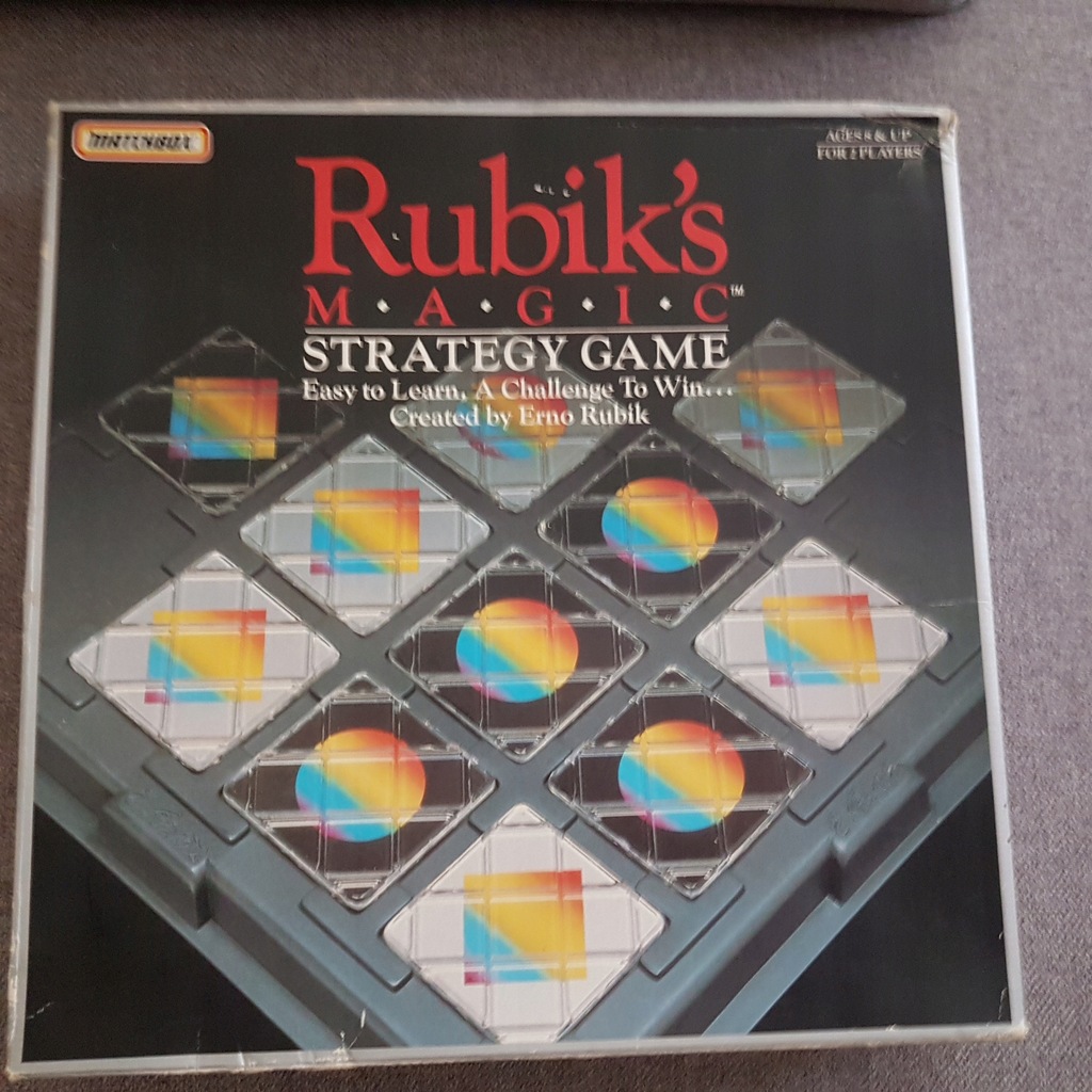 Rubik's Magic Strategy Game Matchbox 1987 - 12675462699 - oficjalne ...