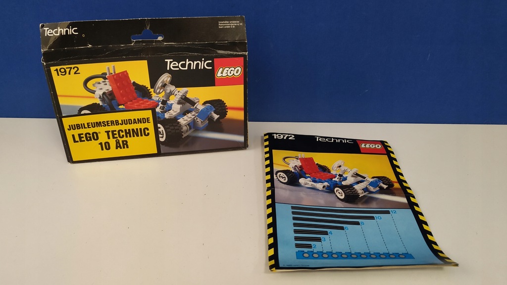 Lego Technic 1972 Karton + Instrukcja - 14663647004 - oficjalne ...
