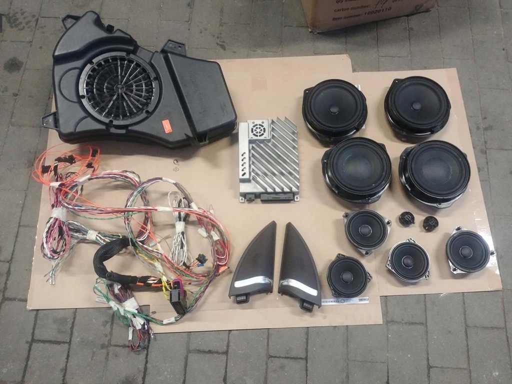 MERCEDES ML W166 HARMAN KARDON GŁOŚNIKI WZMACNIACZ - 7758026929 ...