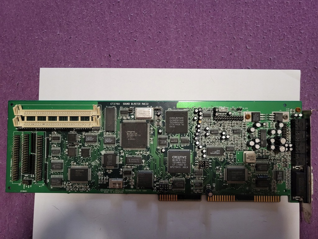 Sound Blaster awe32 ct2750 creative - 12741824444 - oficjalne archiwum ...