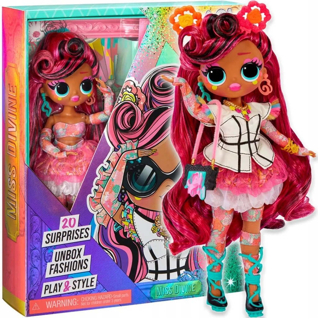 LOL Surprise OMG Queens Miss Divine lalka 579922 - 12440483388 ...