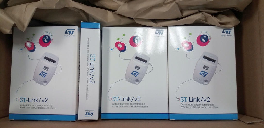 Programator debugger ST-LINK/V2 dla STM32 i STM8 - 12938724237 ...