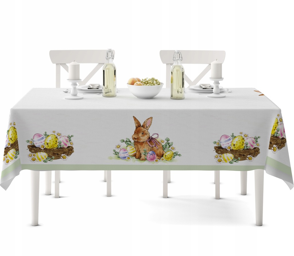 Obrus Wielkanocny Świąteczny Wielkanoc 140x220 97 - 13451877620 - oficjalne archiwum Allegro