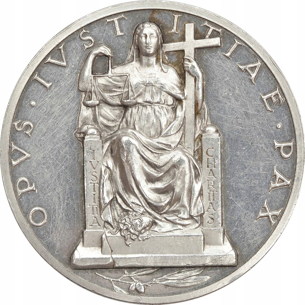 19.WATYKAN, P.XII, MEDAL - OPUS IUSTITIAE PAX 1940 - 14604157466 ...