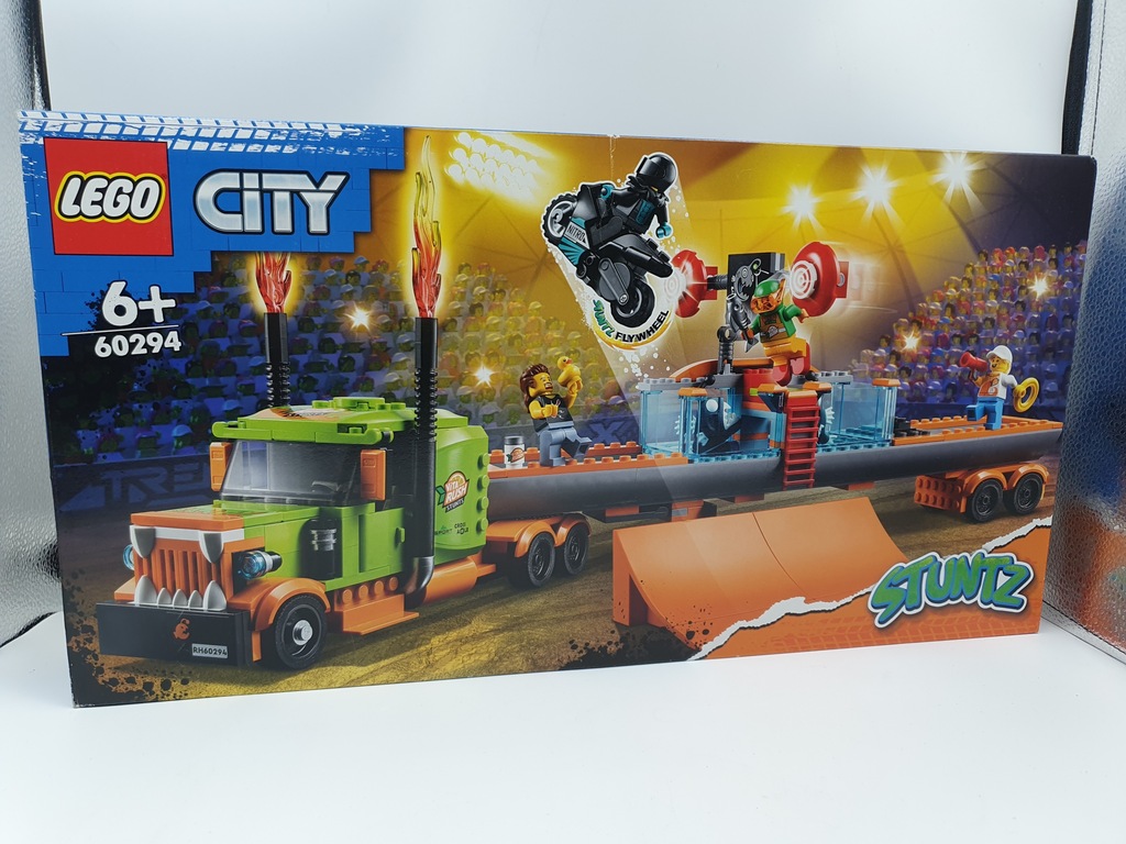 LEGO CITY 60294 CIĘŻARÓWKA KASKADERSKA 33271T - 11539075757 - oficjalne ...