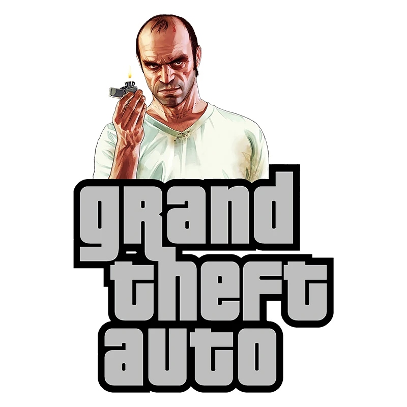 Car Sticker RuleMylife GTA Grand Theft Auto SAN ANDREAS Logo Vinyl Car ...