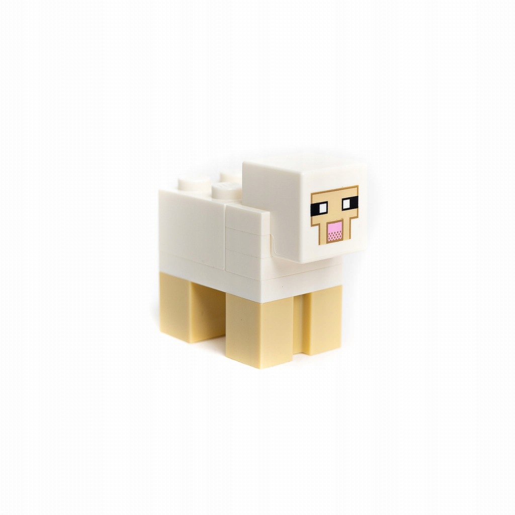 LEGO Figurka Minecraft Sheep Owca minesheep07 - 11269376265 - oficjalne ...