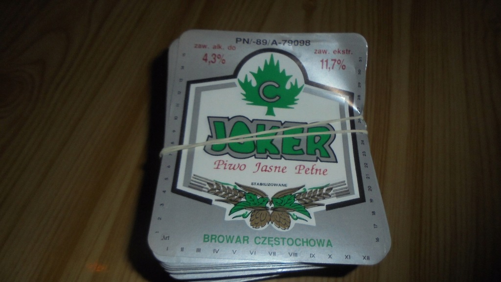 Piwo paczka etykiet browar Kmicic Częstochowa - 13702161827 - oficjalne archiwum Allegro