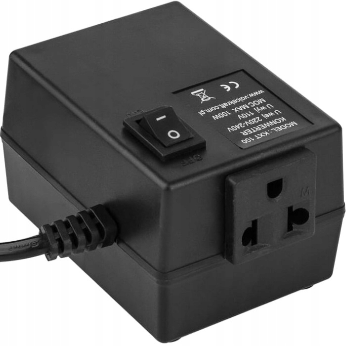 TRANSFORMATOR PRZETWORNICA KONWERTER 230V 110V USA - 11294067999 - oficjalne archiwum Allegro