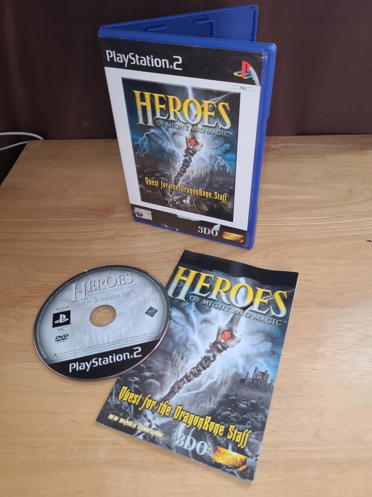HEROES OF MIGHT AND MAGIC - PS2 KOMPLET - 11261221057 - oficjalne ...