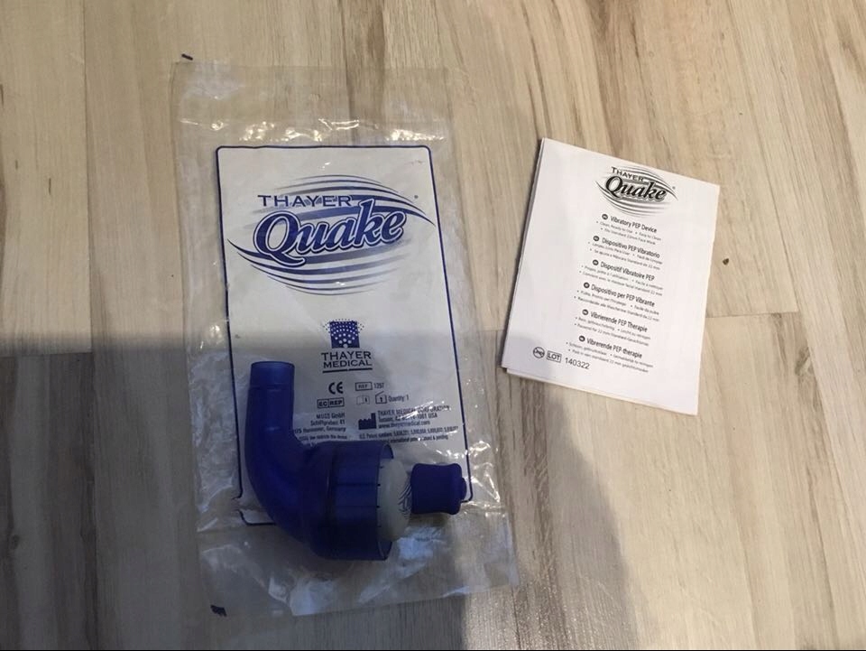 Quake do drenażu oddechowego OPEP - 7512495230 - oficjalne archiwum Allegro