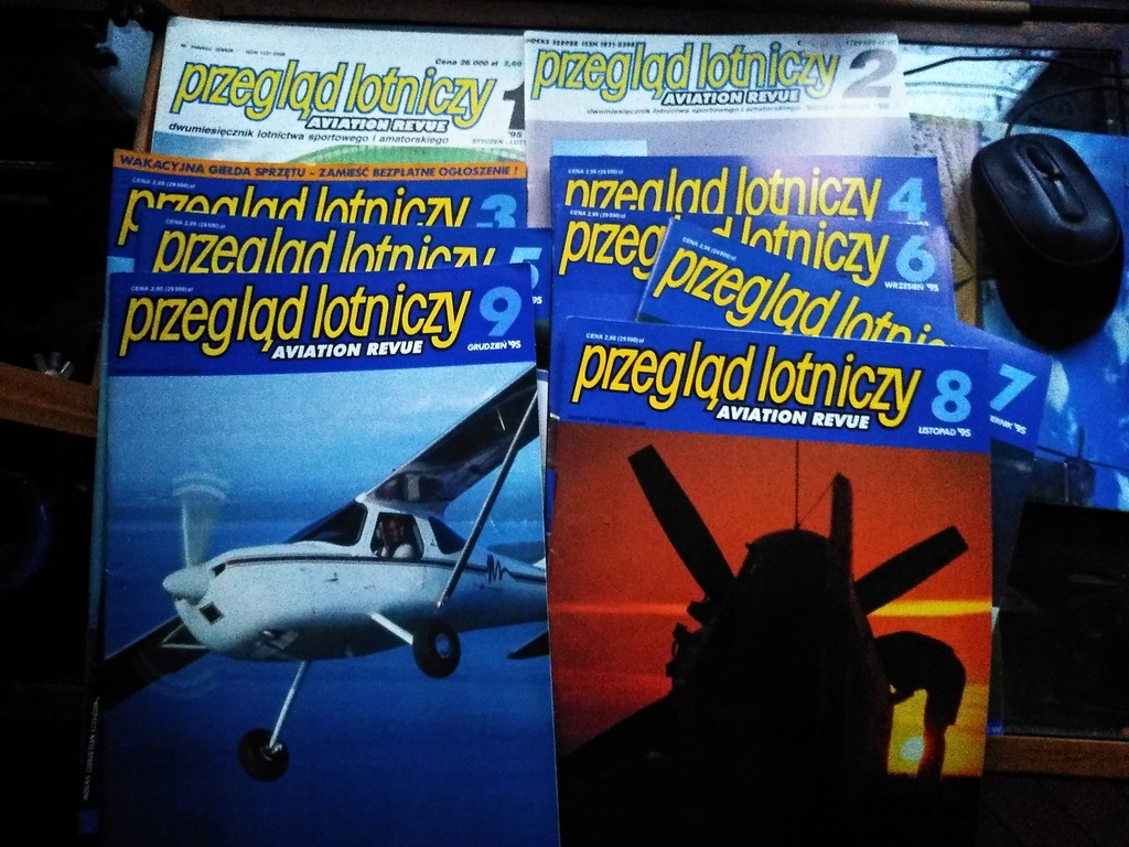 Przegląd Lotniczy Aviation Revue 1995 cały rocznik - 12951710910 - oficjalne archiwum Allegro