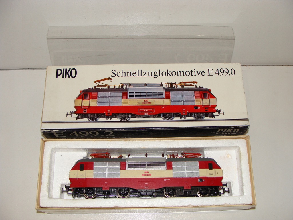 LOKOMOTYWA ELEKTROWÓZ ES 499 0001 - PIKO -H0 - 14465380934 - oficjalne ...