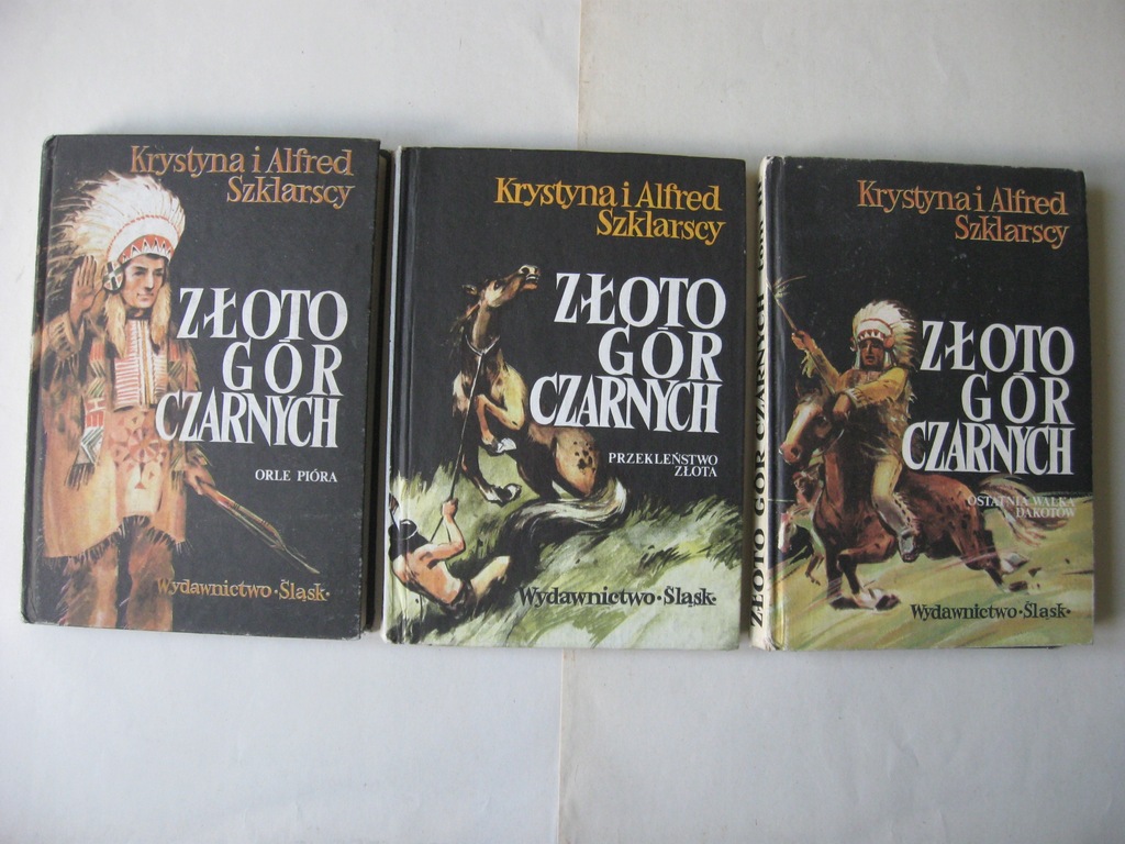 Szklarscy Złoto Gór Czarnych komplet 1-3 TWARDA - 12736972102 ...
