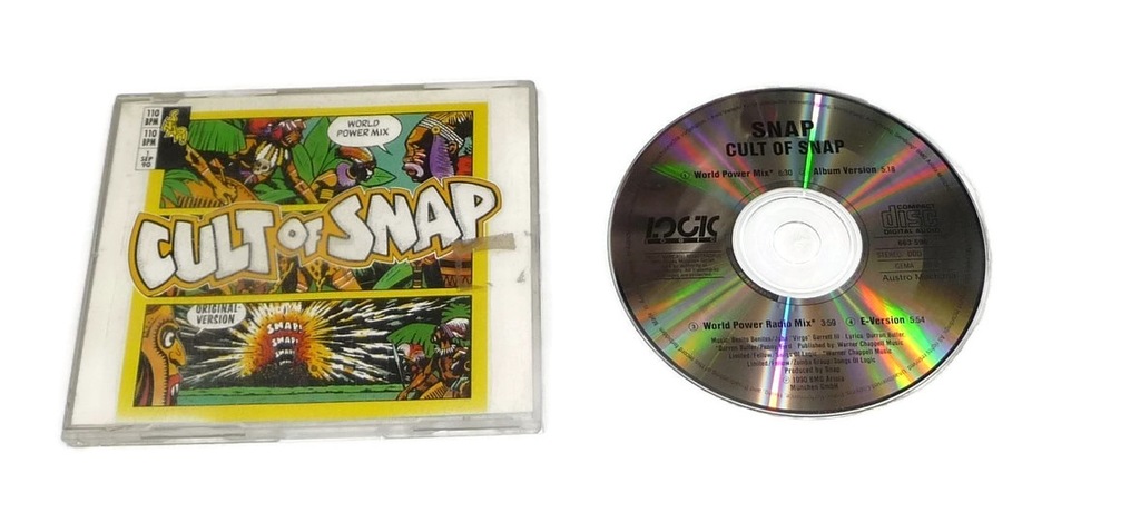 SNAP ^ CULT OF SNAP ^ MAXI CD - 7119151821 - oficjalne archiwum Allegro