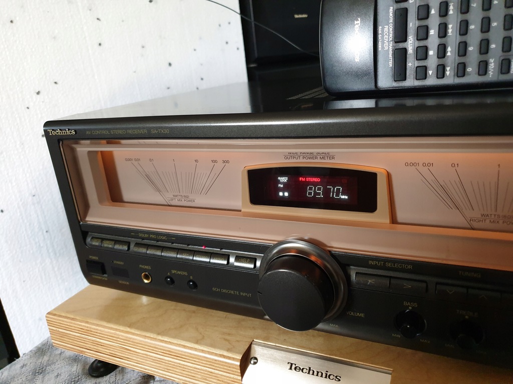 Amplituner Technics SA-TX30 Pilot sprawny wskazówk - 7900816812 ...