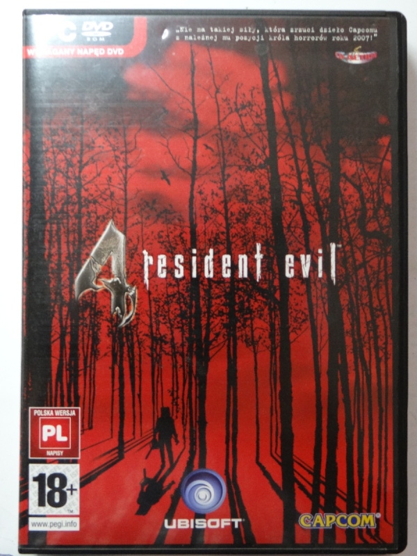 RESIDENT EVIL 4 PC DVD - 13898512491 - oficjalne archiwum Allegro