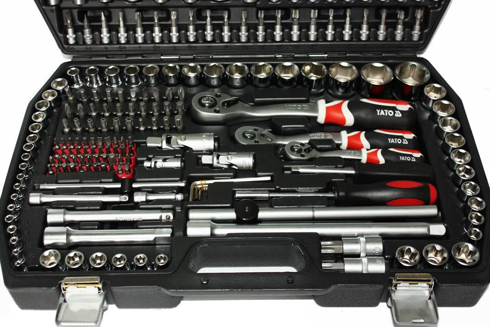 ZESTAW KLUCZY 216 cz. KLUCZE NASADOWE YATO YT-3884 - 6595730535 - oficjalne archiwum Allegro