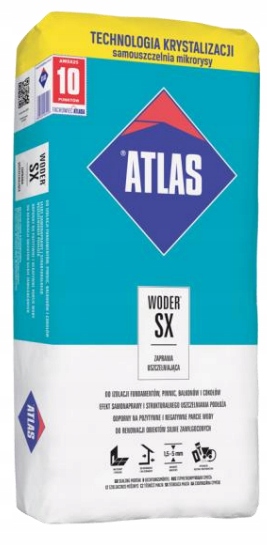 ATLAS WODER SX 25KG NEGATYWNE I POZYTYWNE PARCIE - 12684769729 ...