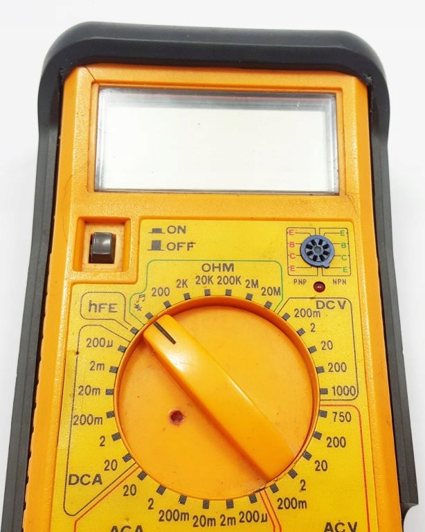 MULTIMETR MIERNIK METEX M-3610 - 8827672793 - oficjalne archiwum Allegro