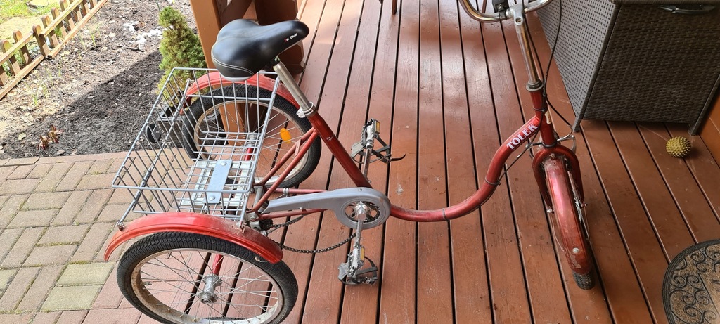 Rower trójkołowy Tolek 20 czerwony - 12035156188 - oficjalne archiwum ...