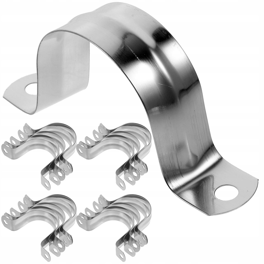 100pcs U-tube Strap Clamps Metal Cable Clamps - 14682453284 - oficjalne ...