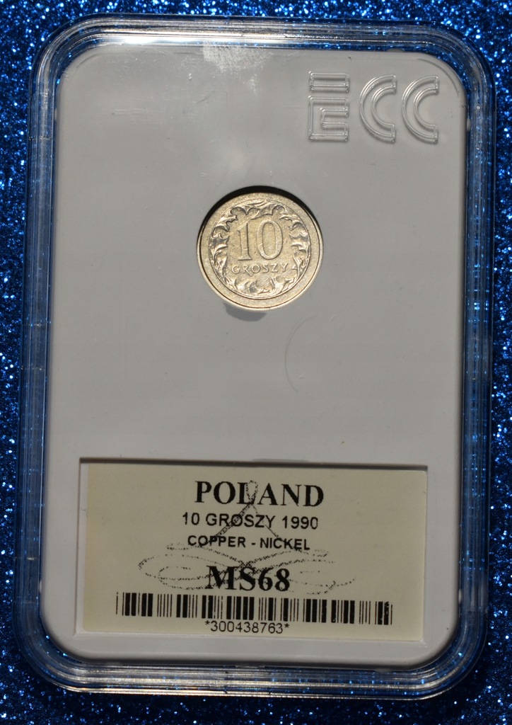 10 GROSZY 1990 MS68 - 13714898803 - oficjalne archiwum Allegro