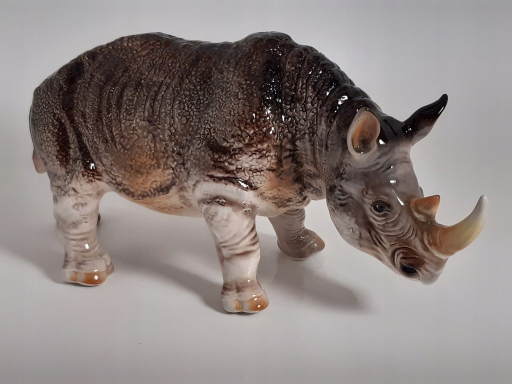 Duża Figurka Nosorożec CERVIT KLAUSENBURG - 11309179697 - oficjalne ...