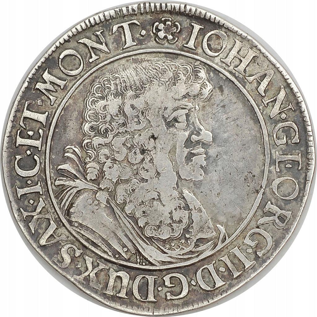 3.db.SAXONIA, JOHAN GEORG II, 1/3 TALARA 1674 CR - 14365167887 ...