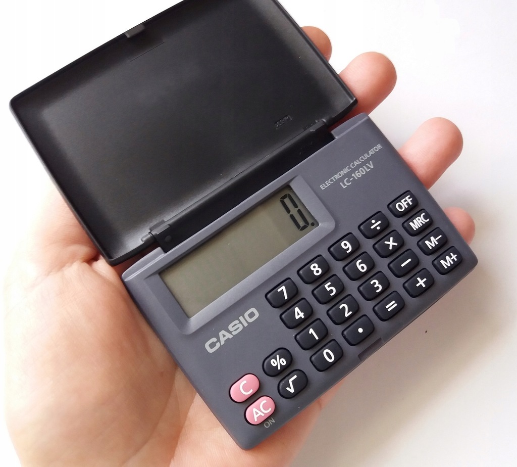 Mini kalkulator CASIO LC-160LV - 8131697479 - oficjalne archiwum Allegro