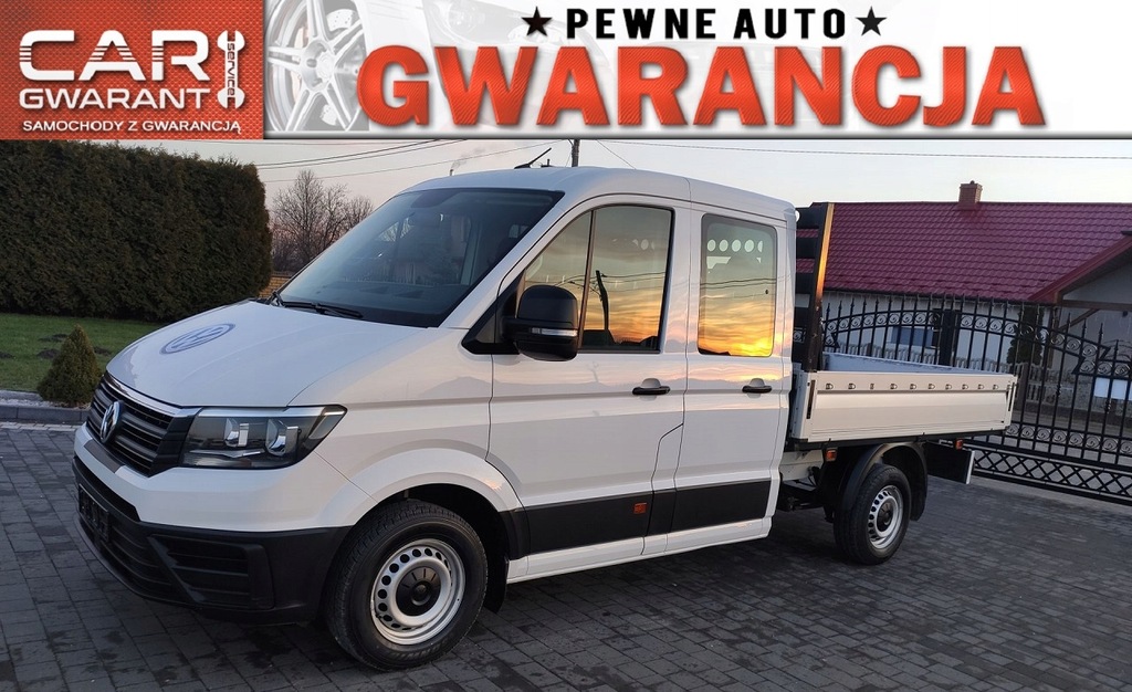 Volkswagen Crafter DOKA 7os. # Serwisowany VAT 23% - 13087216932 ...