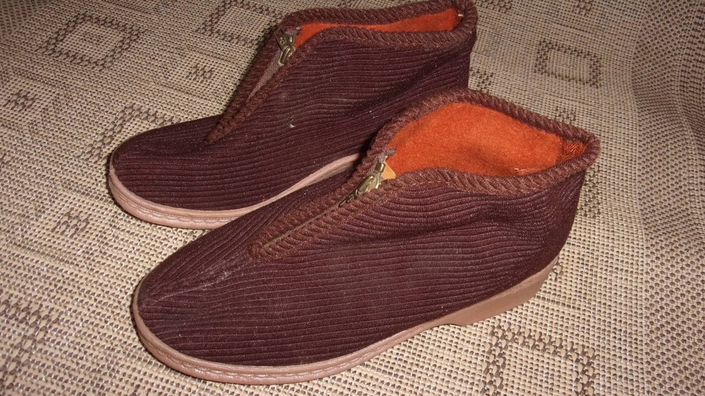 ciepłe buty damskie - Intra - czasy PRL - nowe - rozm. 39 - do użytku ...