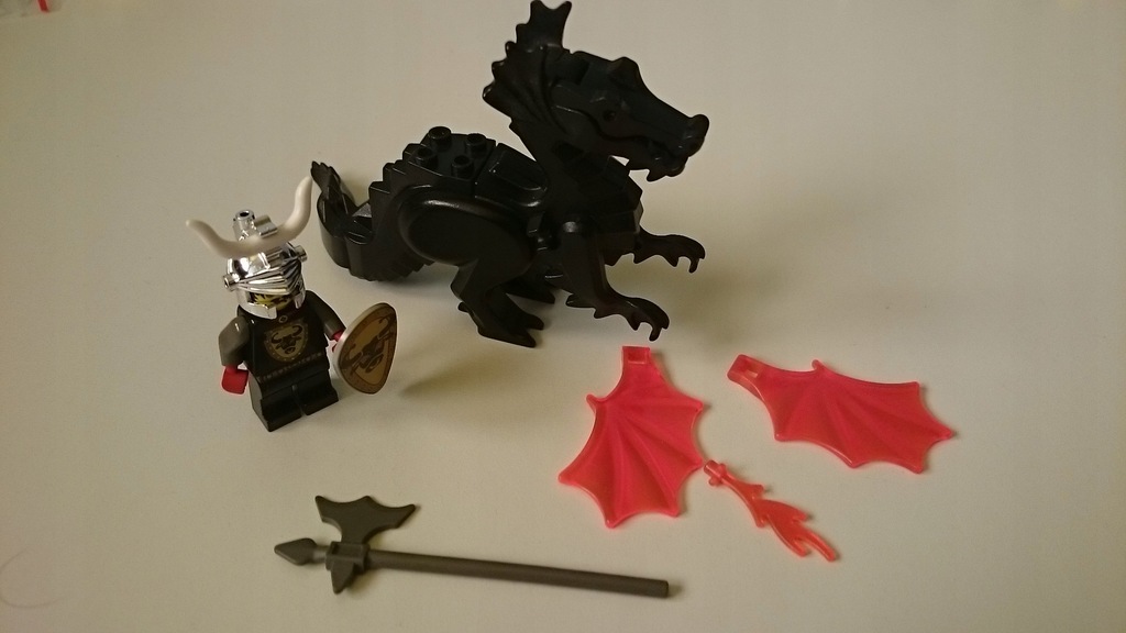 LEGO 4818 - Dragon Rider - UNIKAT - 7338266050 - oficjalne archiwum Allegro