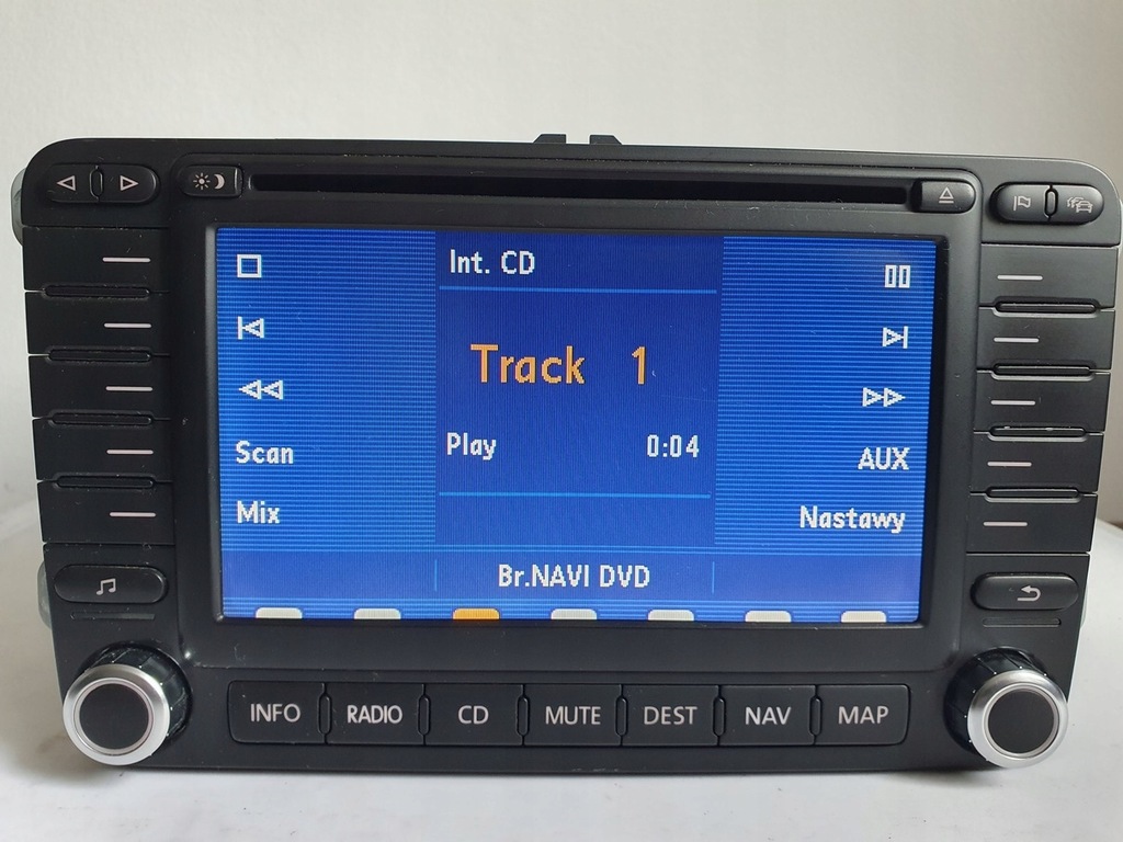 Radio nawigacja MFD2 vw golf v passat b6 caddy PL - 14114228254 - oficjalne archiwum Allegro
