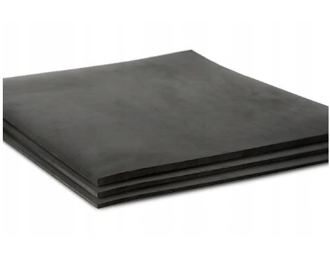 Płyta gumowa NBR 4mm 1000x1000mm olejoodporna guma - 12128378866 ...