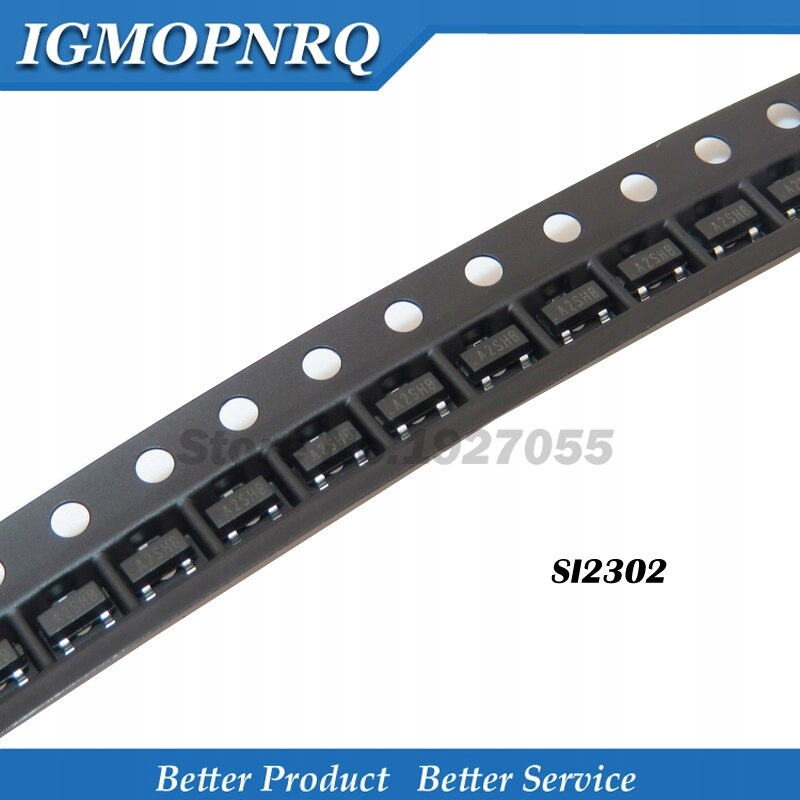 50 szt. Smd SI2302 A2SHB tranzystor polowy sot-23 - 12426609587 - oficjalne archiwum Allegro