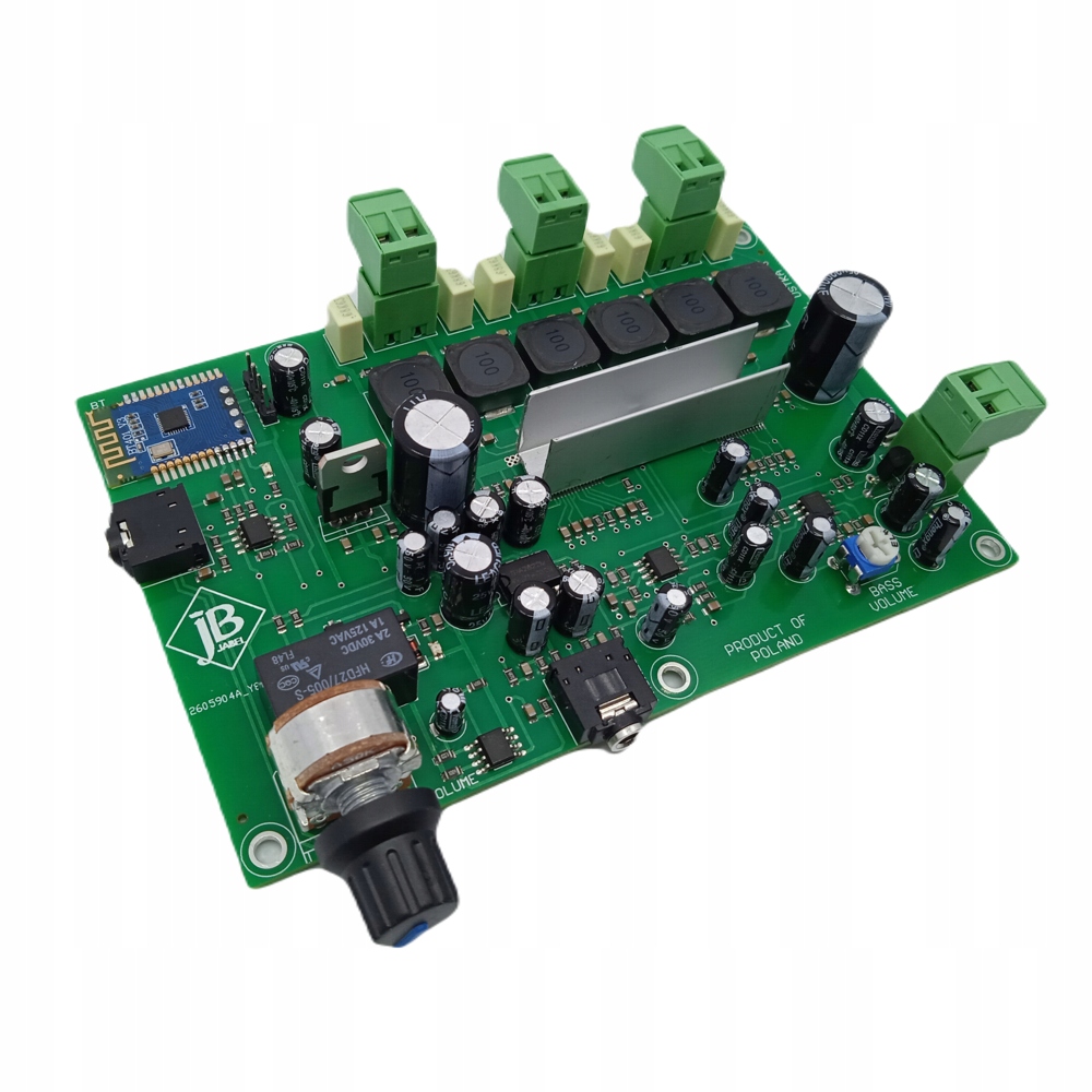 WZMACNIACZ BLUETOOTH 2X50W + SUB. - 14526951683 - oficjalne archiwum Allegro