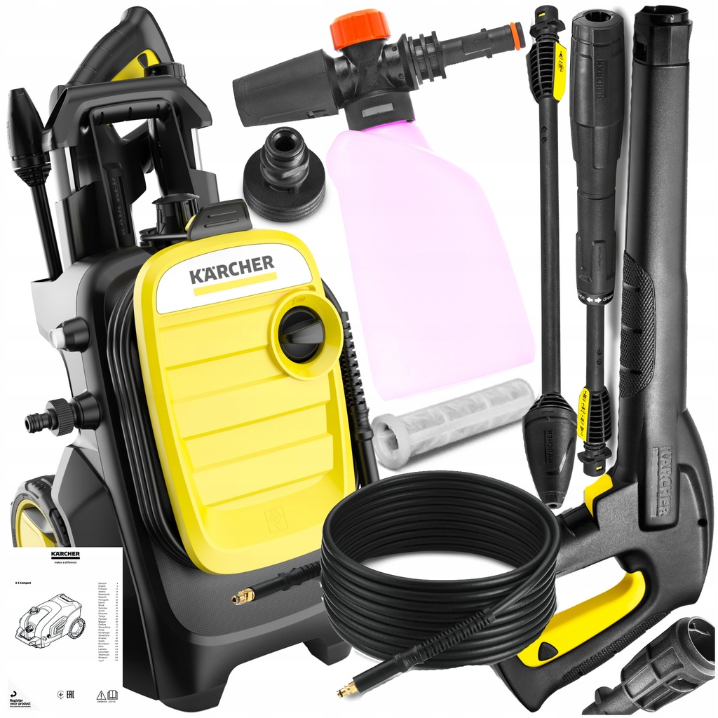 MYJKA CIŚNIENIOWA KARCHER K5 NOWY MODEL PIANOWNICA - 10157986437 - oficjalne archiwum Allegro