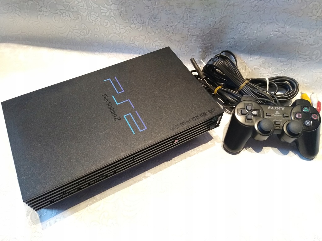 KONSOLA PLAYSTATION 2 SCPH-30004 PAL KOMPLET - 12532772016 - oficjalne ...