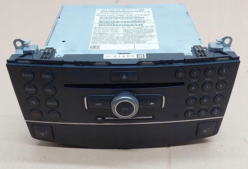 Radio CD nawigacja Mercedes W204 - 13079781210 - oficjalne archiwum Allegro