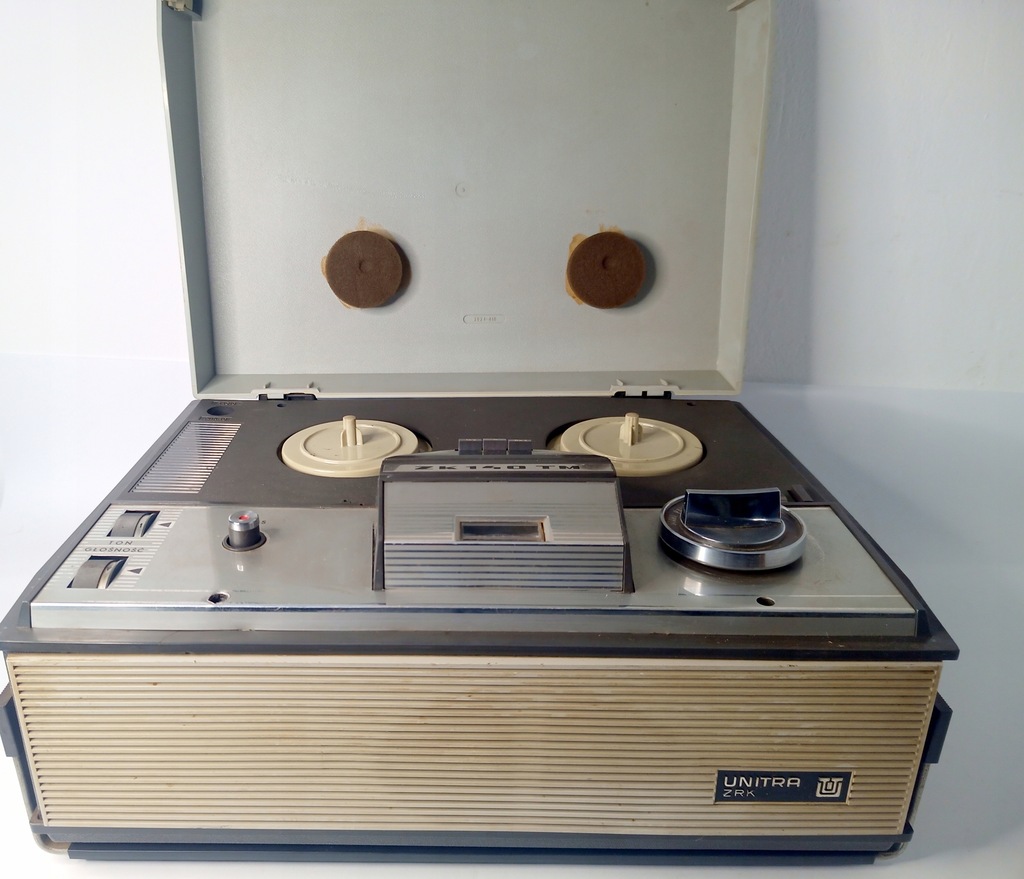 Magnetofon szpulowy Unitra ZRK ZK 140 TM - 11902470635 - oficjalne archiwum Allegro