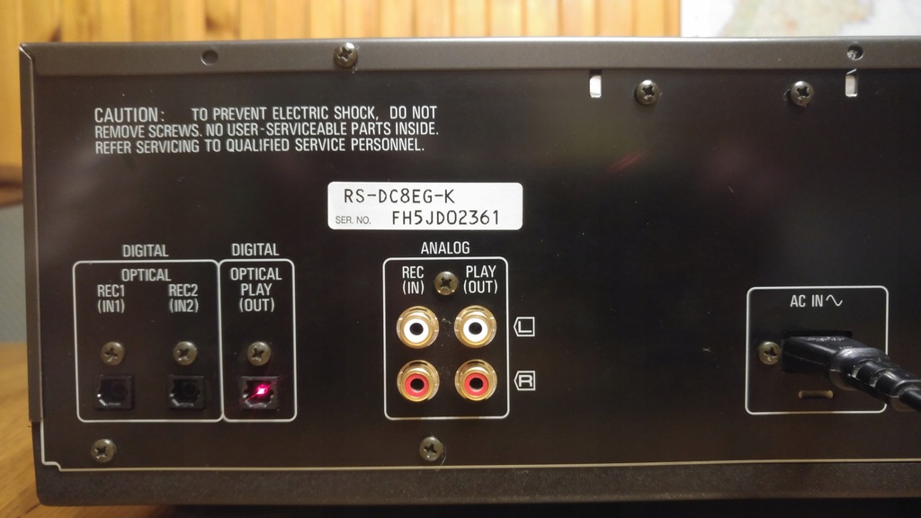 Купить TECHNICS RS-DC8 DCC DECK ЦИФРОВОЙ МАГНИТОФОН DAT: отзывы, фото и ...