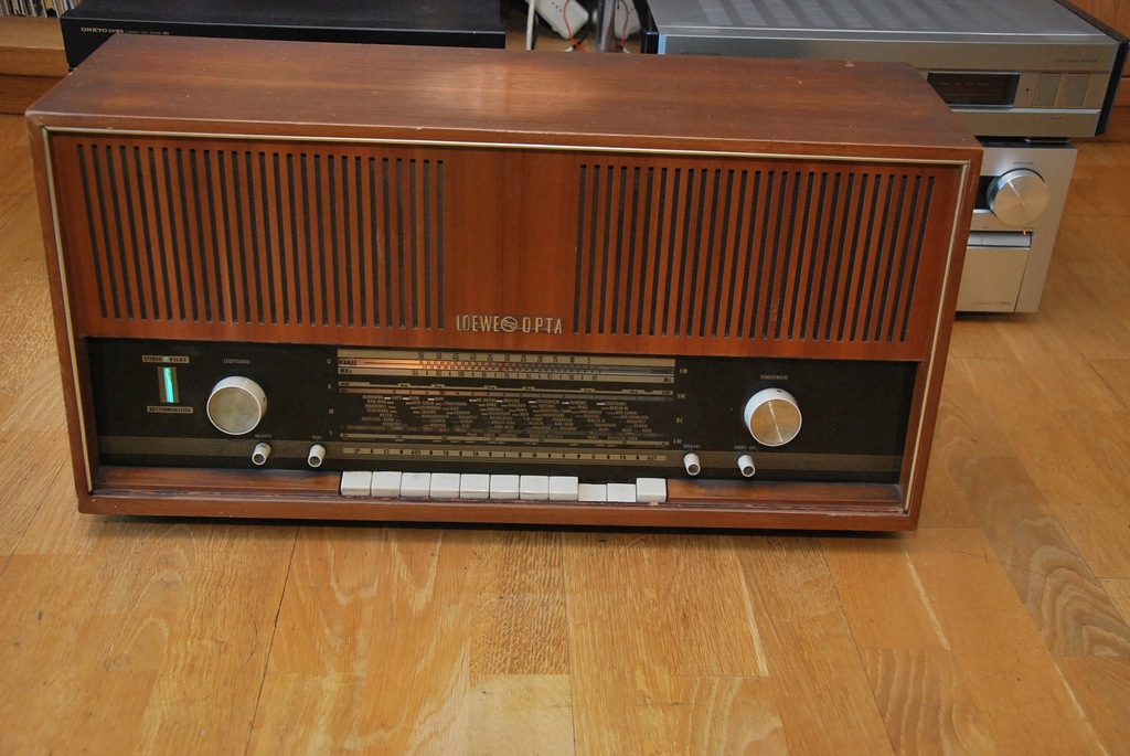 Radio lampowe Loewe Opta Stereo - 12521951046 - oficjalne archiwum Allegro