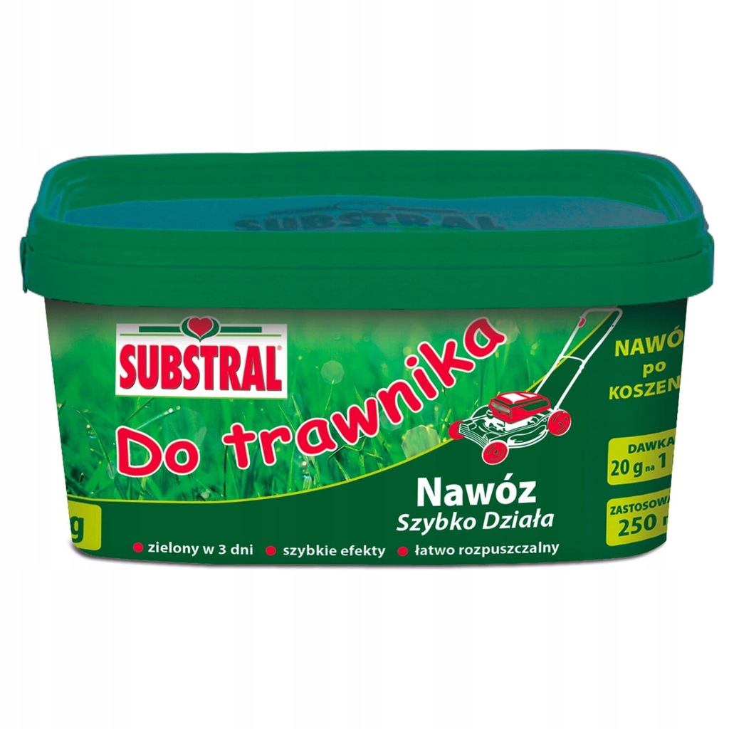 Substral Nawóz po koszeniu do trawnika 5 kg - 12198700760 - oficjalne archiwum Allegro