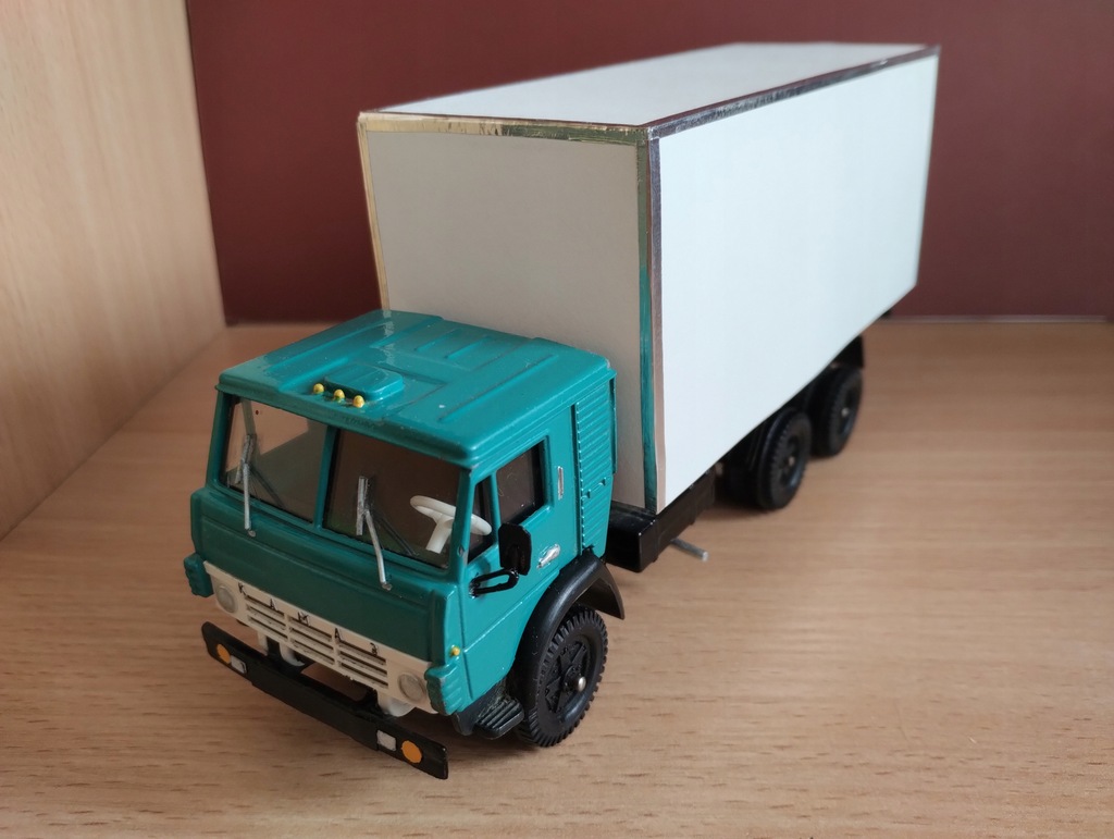Model KamAZ 53212 skala 1:43, CCCP, ZSRR, AREK - 13572557954 ...