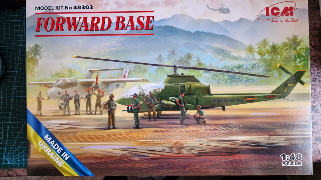 ICM 48303 Forward base Cobra AH-1G + Bronco OV-10A - 13530737720 ...